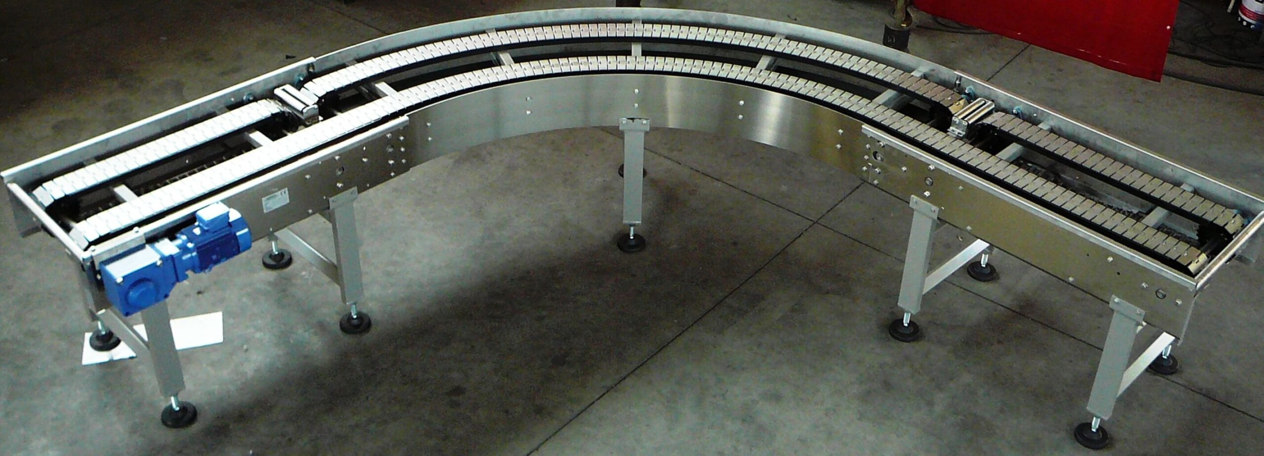 Nastri trasportatori tabletop – Giannini Costruzioni Meccaniche